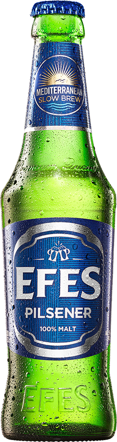 Efes Pilsener 5,0% - ljus lageröl från Medelhavet | Brill